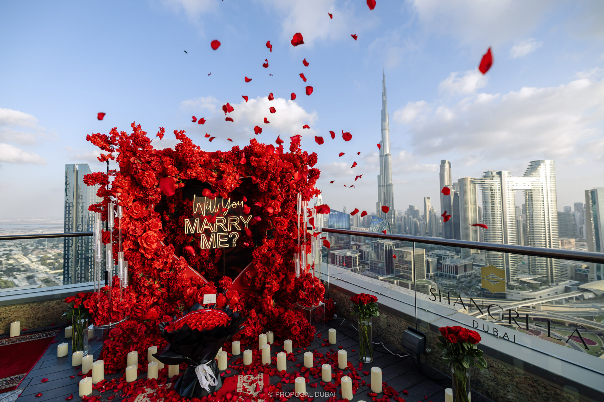 Private Presidential Suite Rooftop Proposal Dubai - Proposal Dubai